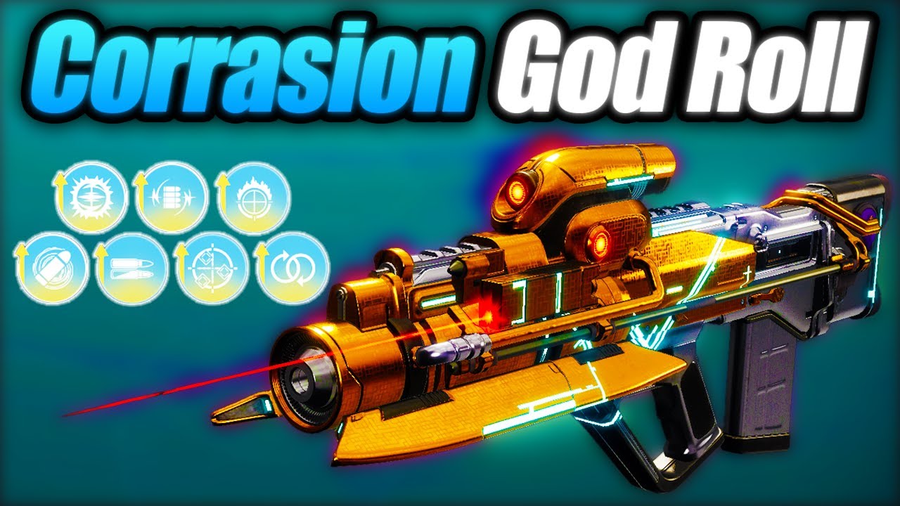 What is the GOD ROLL New Corrasion Heavy Burst Pule Rilfe? [Destiny 2 ...