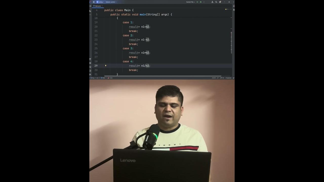 Simple Calculator Program in Java || Calculator program - YouTube