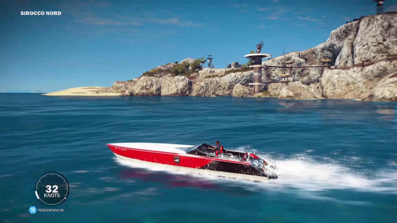 Just Cause 3 Strange Boat Glitch - YouTube