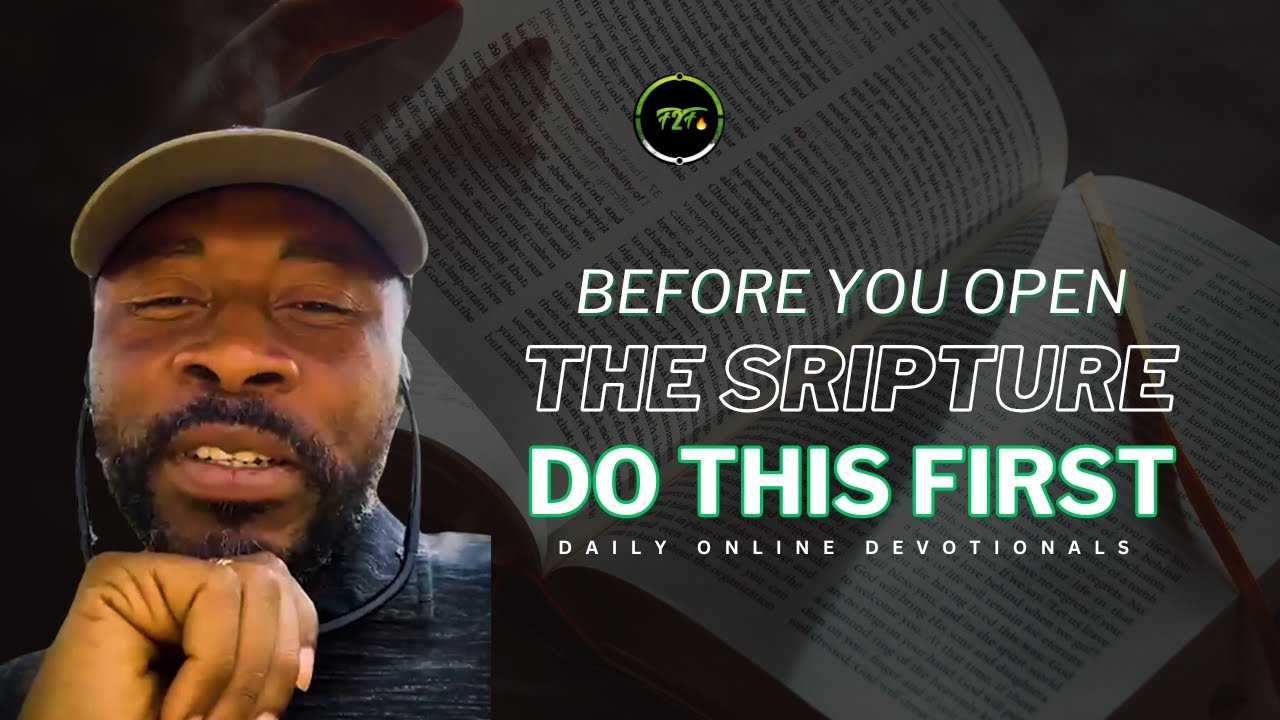 Before You Open Scripture, Do This First - Friday, 15th of Nov. 2024 ...