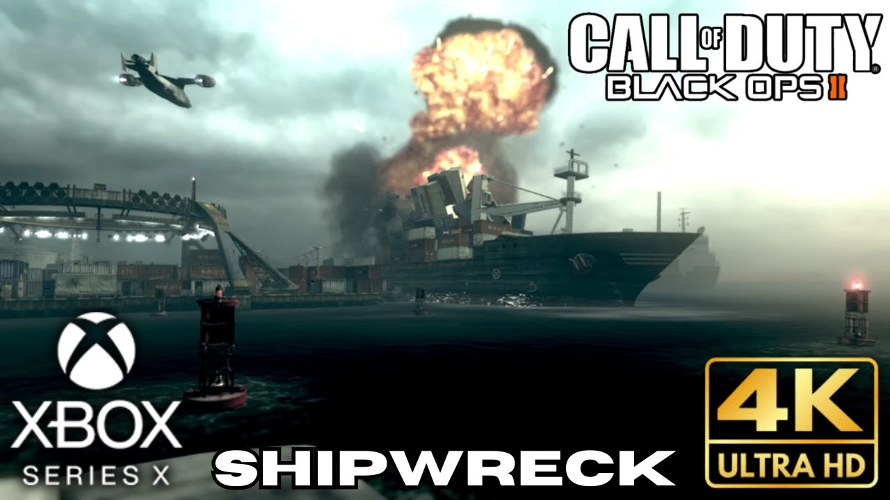 Call of Duty Black Ops II Strike Force Mission 2 - Shipwreck | Xbox ...