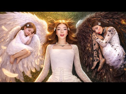 Engel-Mädchen von der Geburt bis zum Tod! Ich bin ein Engel, aber niemand mag mich