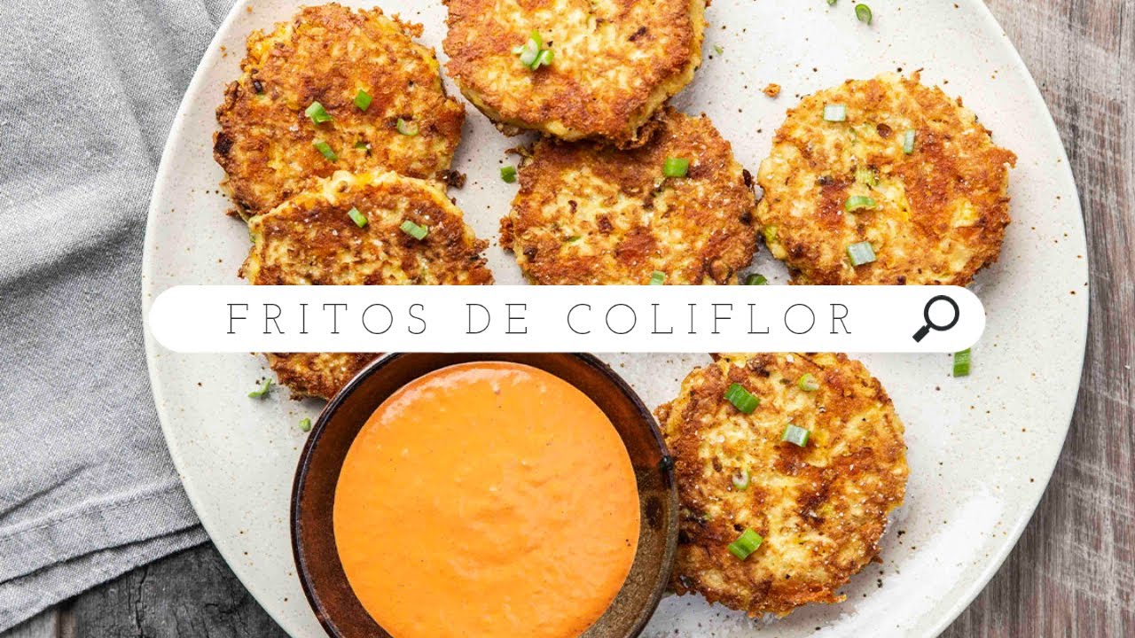 Fritos de coliflor RÁPIDO Y FÁCIL - YouTube