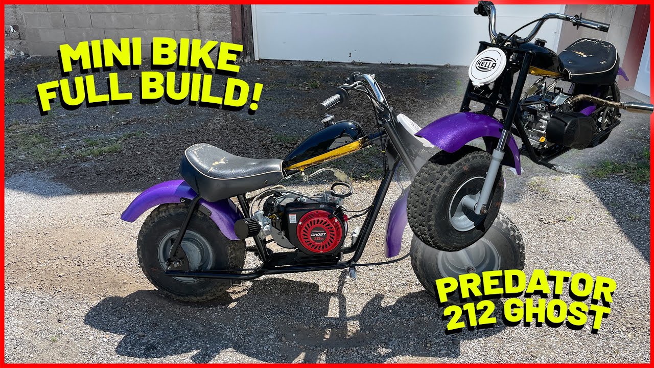 Predator 212cc GHOST | Full Mini Bike Build - YouTube
