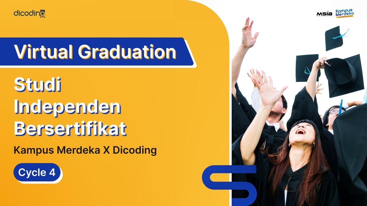 Virtual Graduation Studi Independen Bersertifikat Kampus Merdeka X ...