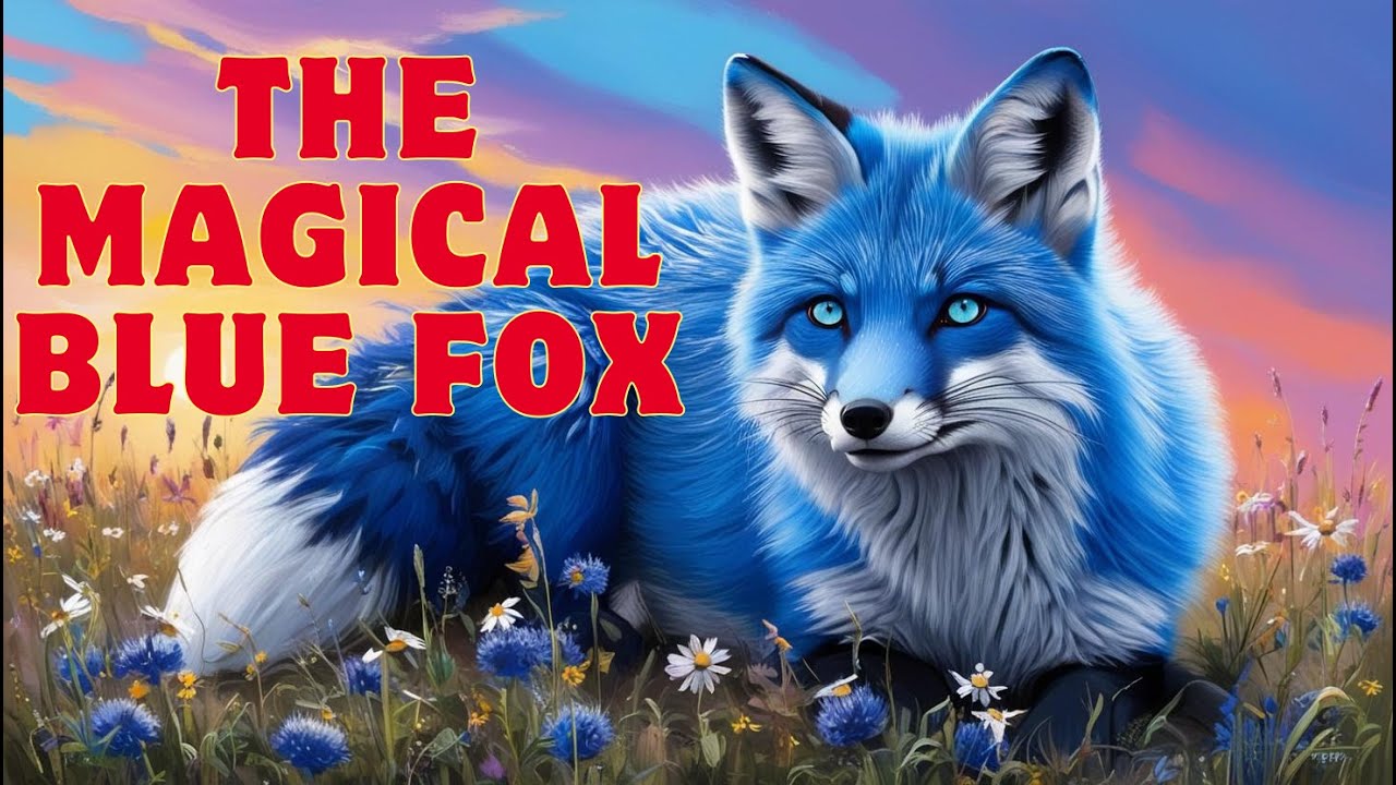 The Magical Blue Fox | Kids Storytime English | kids Cartoon | English ...