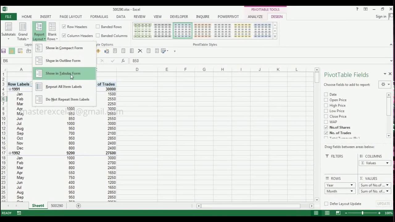 How to Change Classic Pivot Table from Compact Pivot Table in Excel ...