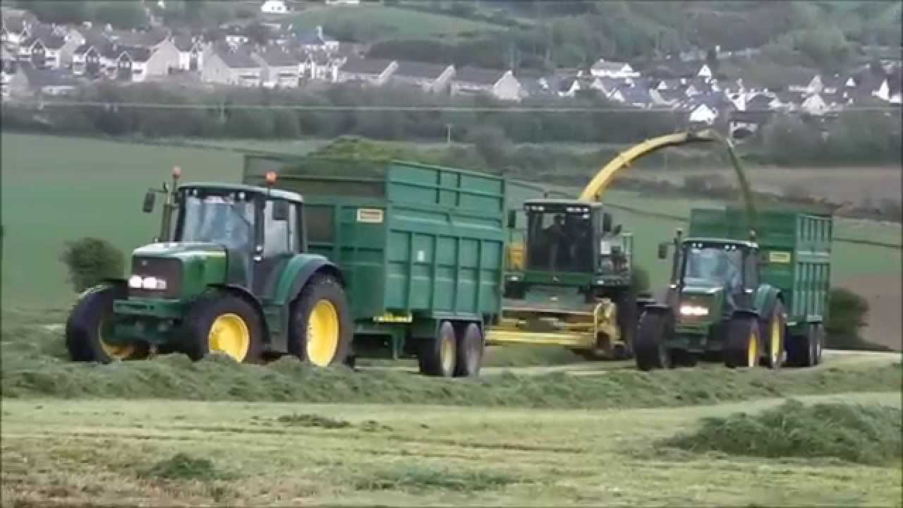 John Deere 7750 Pro drive - YouTube