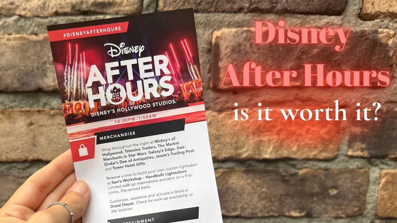 Disney After Hours-is it worth it?? - YouTube