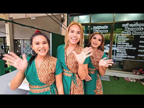 1 HOUR THAI FOOT MASSAGE by Yoshi (ASMR go sleep!) Pattaya, Thailand 🇹🇭