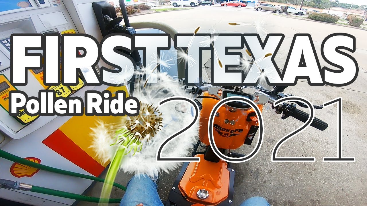 First Texas Pollen Ride 2021 - YouTube