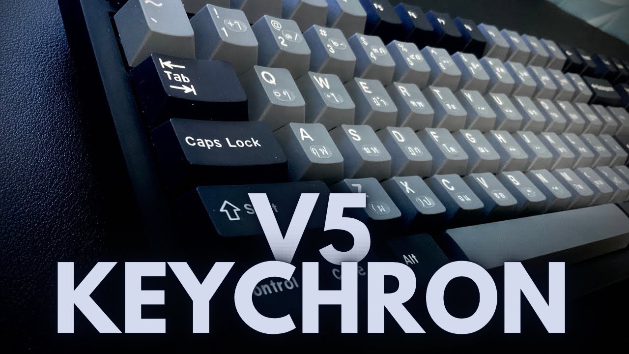 Keychron v5 | budget keyboard build + sound test - YouTube