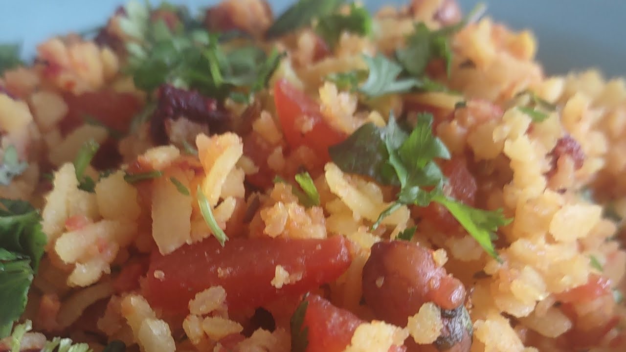 Vegetable Pulao poha / lunch idea/ lunch box recipe/ Easy Quick ...