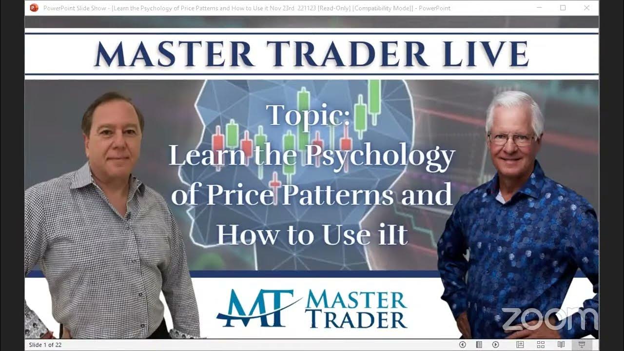 The Psychology of Price Patterns and How to Use it- 11-23 MasterTrader.com - YouTube