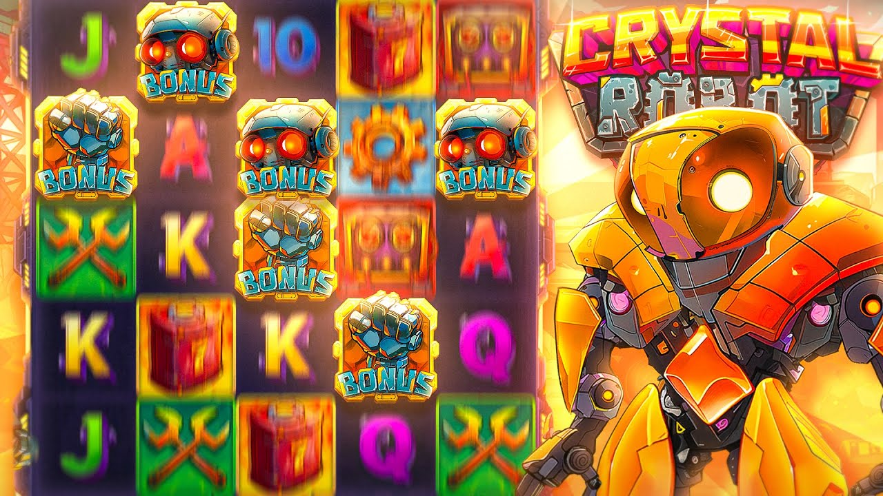 CETTE NOUVELLE SLOT A UN POTENTIEL DE FOU ! (CRYSTAL ROBOT) - YouTube