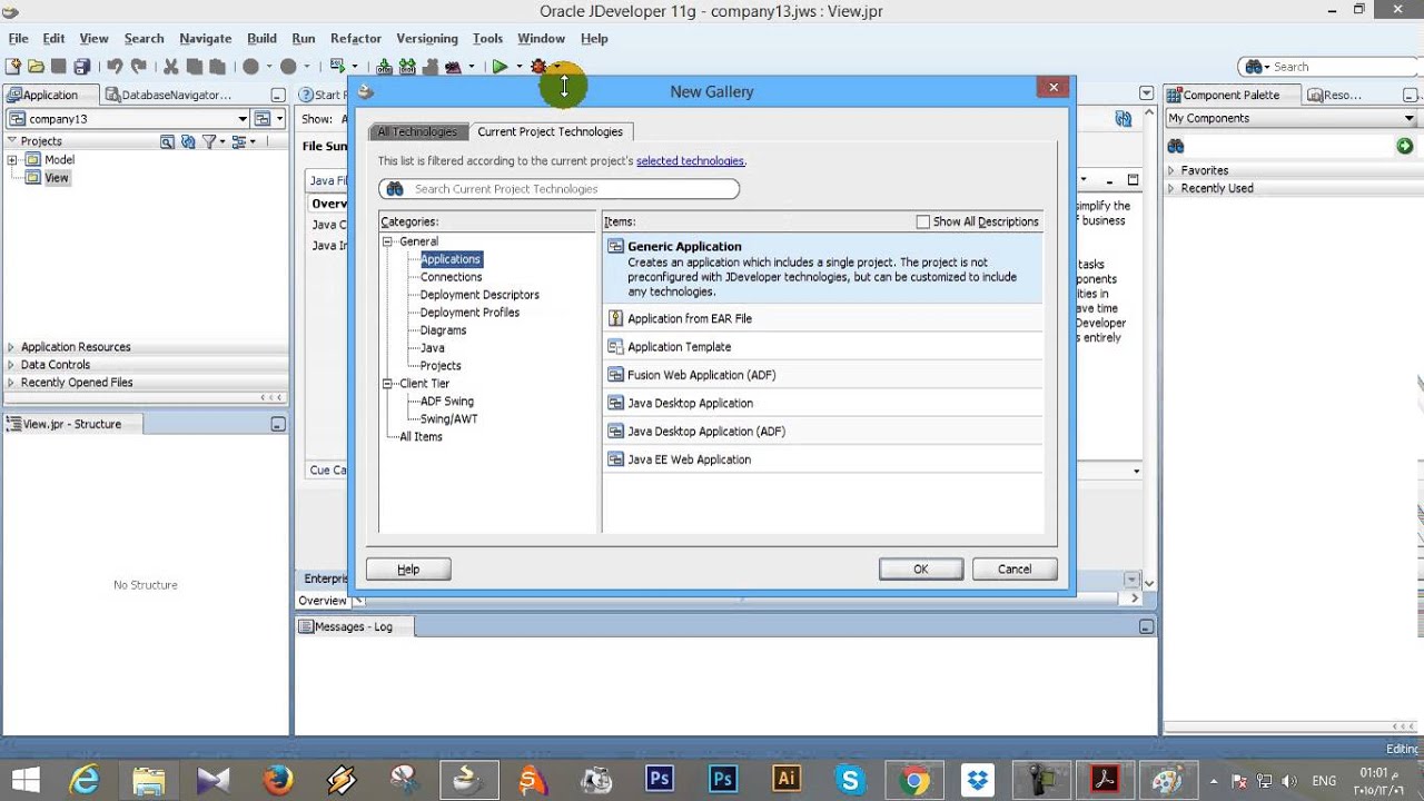 Design Forms Jdeveloper 1 Youtube