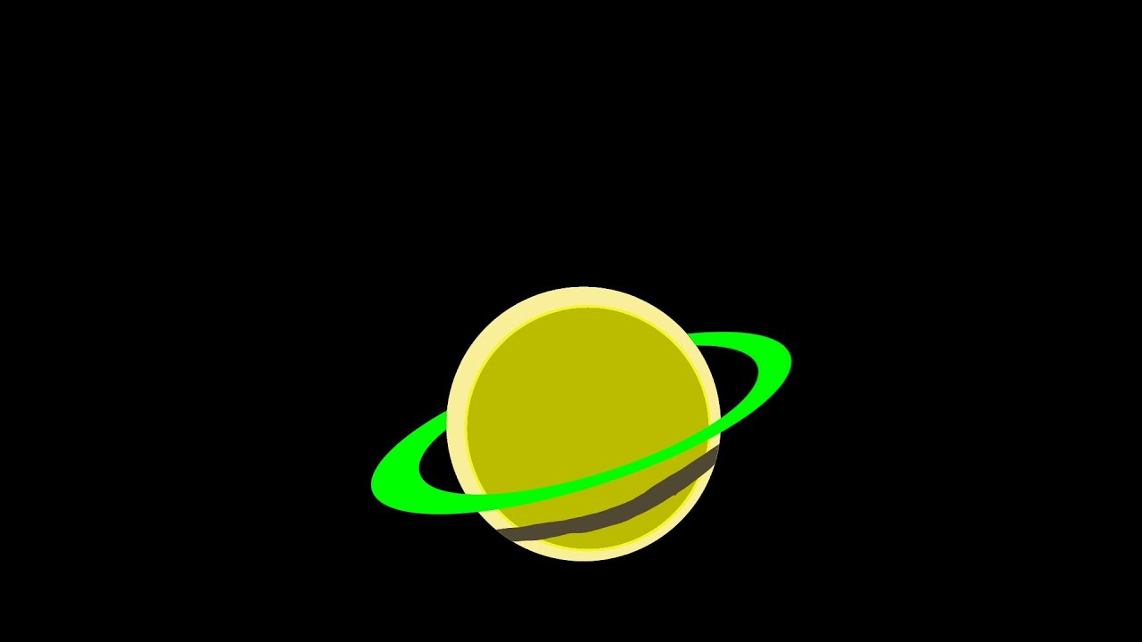 Planet Saturn from science blaster jr. - YouTube