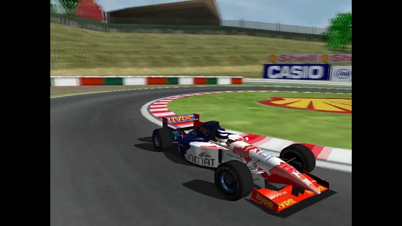 [F1C 99-2002] Footwork-Hart FA16 @Suzuka with Taki Inoue (3 Lap Race ...