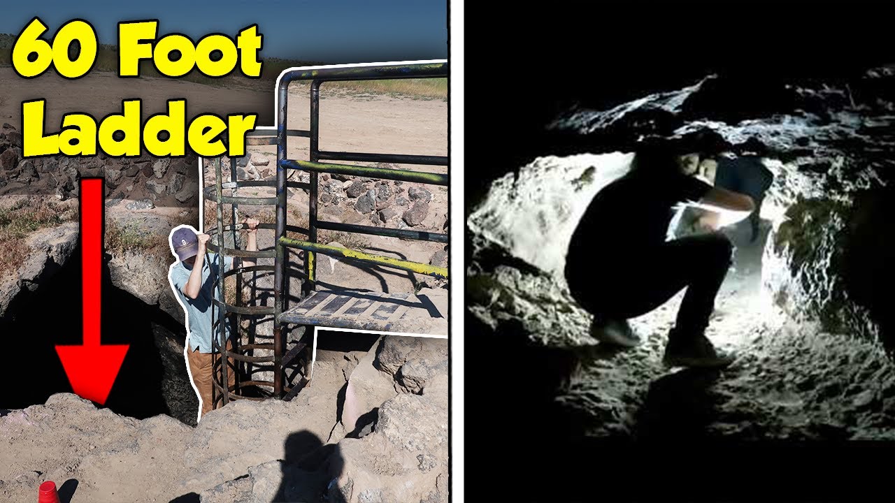 Exploring a Minecraft Cave in Real Life.. (Claustrophobic) - YouTube