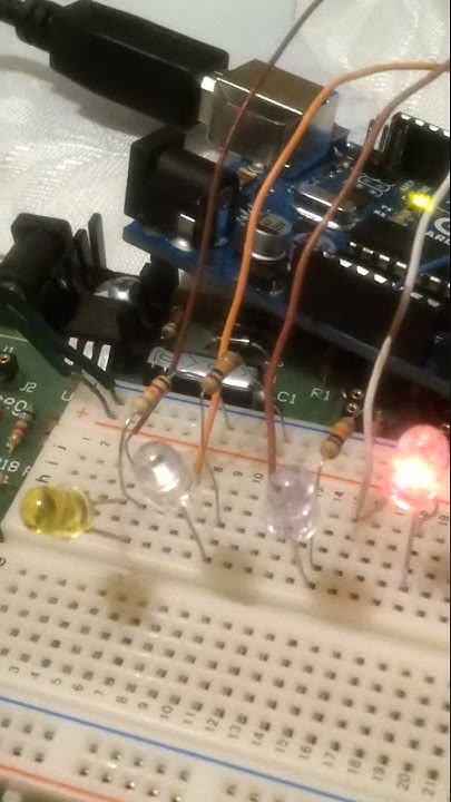 Arduino Binary Down Counter - YouTube