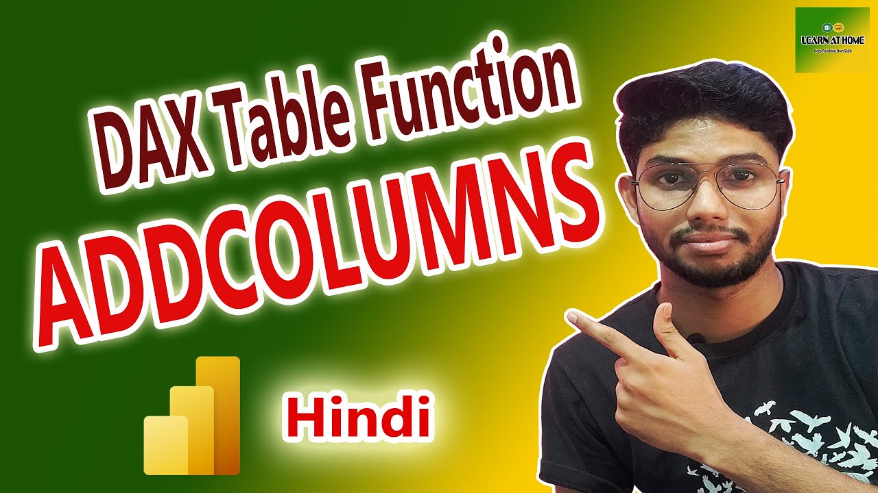 ADDCOLUMNS In Power BI DAX In Hindi Power Bi Interview Questions addcolumns-in-power-bi-dax-in-hindi-power-bi-interview-questions