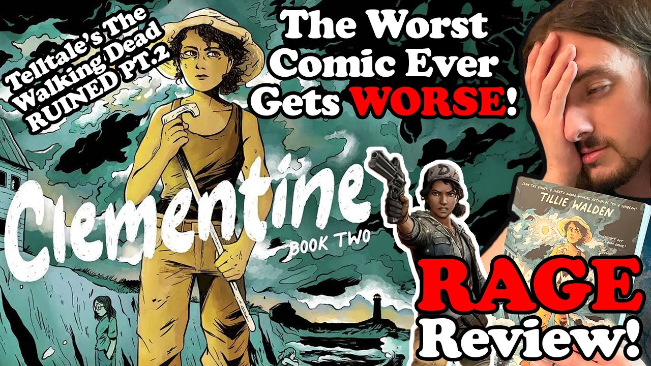 The Worst Comic Ever Gets WORSE! Clementine Book Two Review! Telltale's ...