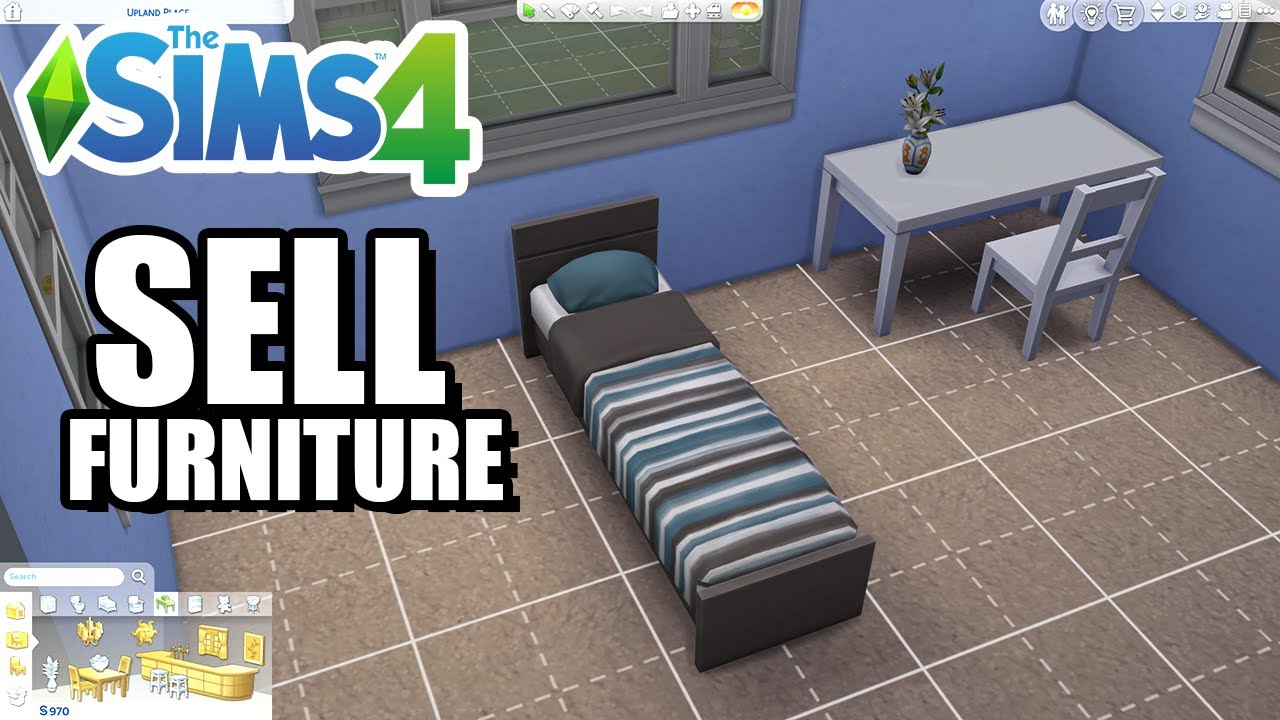 How To Sell Furniture/Objects - The Sims 4 - YouTube