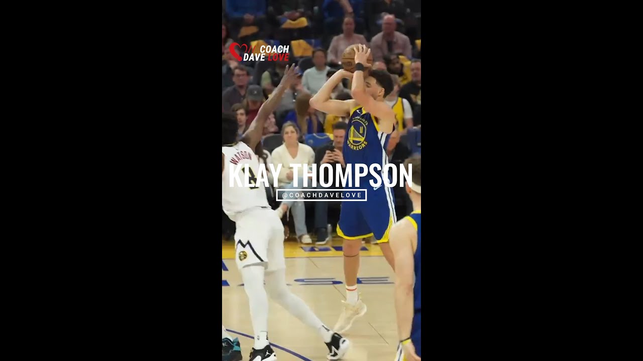 Klay Thompson 3 Point Shooting Form Breakdown | NBA Shooting Coach Dave ...