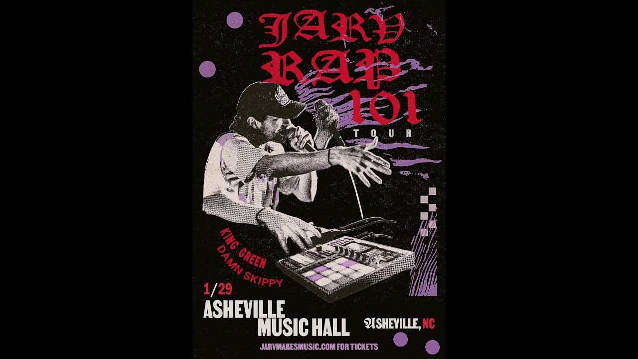 Jarv with King Green and Damn Skippy LIVE @ Asheville Music Hall 1-29 ...