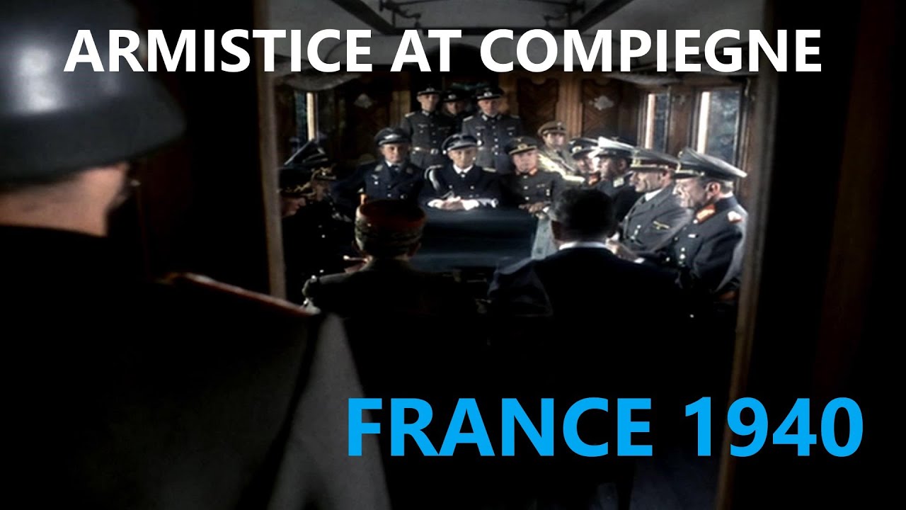 Armistice At Compiegne France 1940.........4K - YouTube