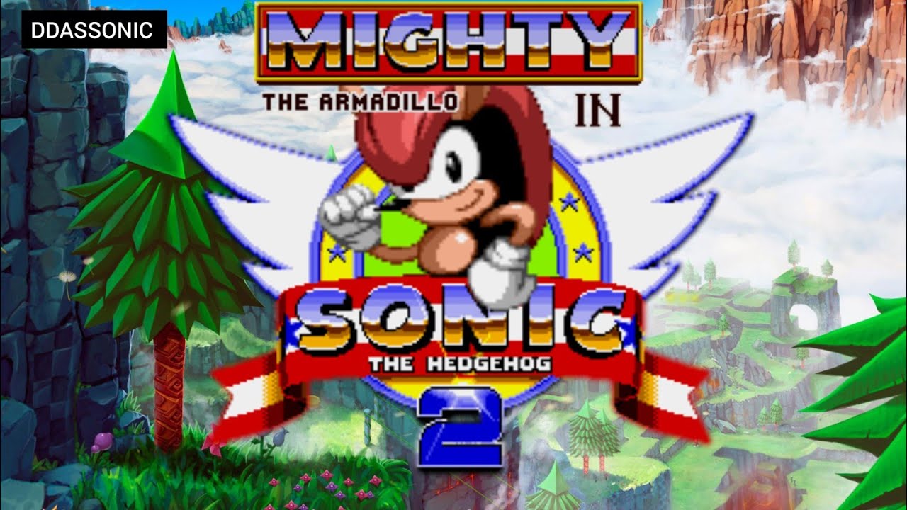 Mighty & Ray in Sonic The Hedgehog 2 - Mighty | Sonic Hack Longplay ...