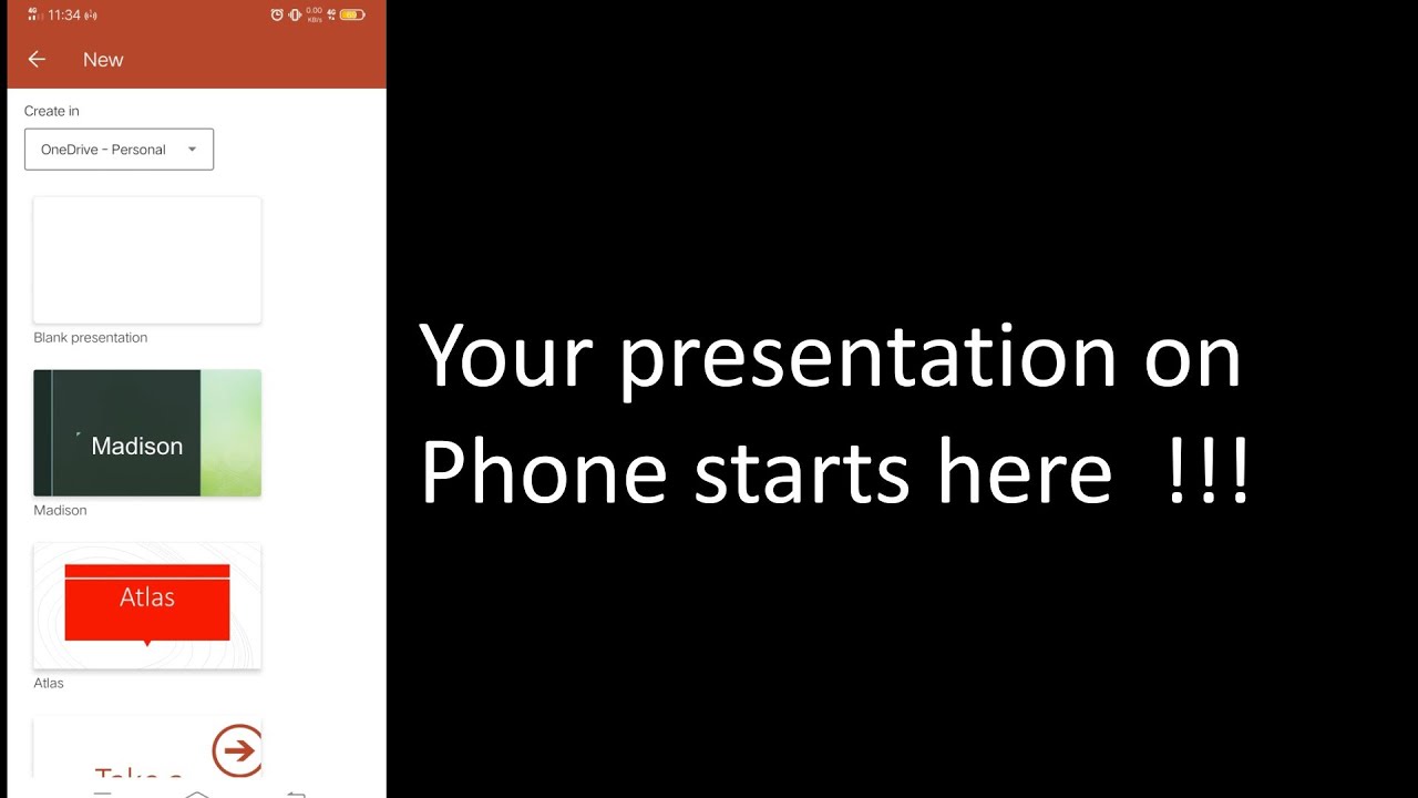 How To Make PowerPoint Presentation Using Phone YouTube How To Make PowerPoint Presentation Using Phone YouTube