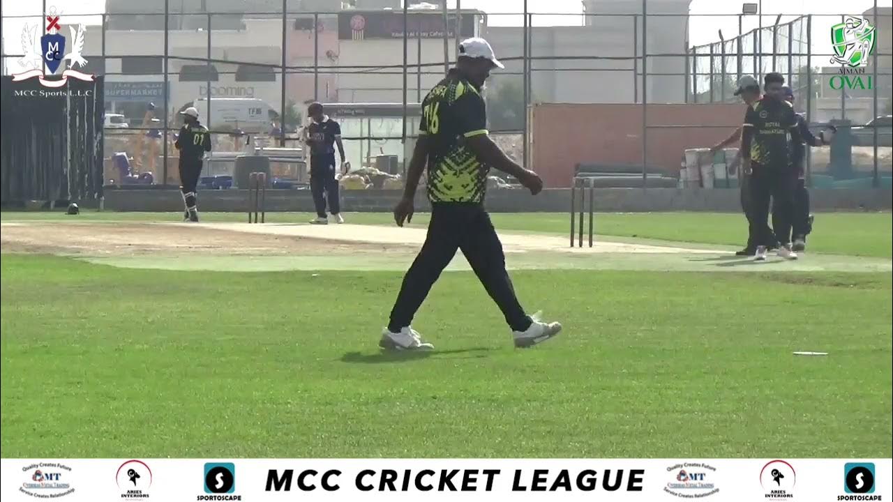 Heriot Watt University vs Royal Signature | Sunday Slammers S8 | Match Video I MCC Cricket ...