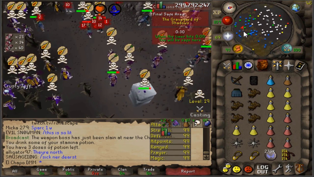OSRS Wilderness Wars - Team Mmorpg POV (El Chapo DMM) - YouTube
