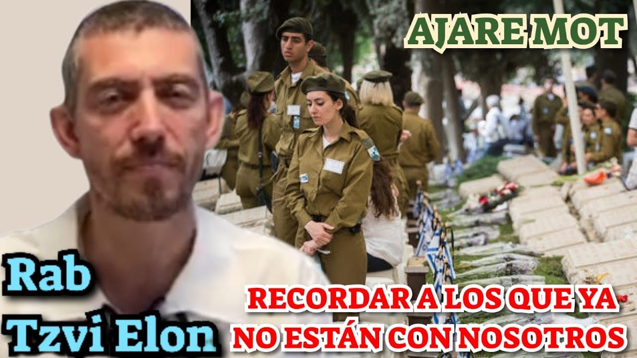 Parashat Ajare Mot Actualidad Israeli Rab Tzvi Elon - YouTube