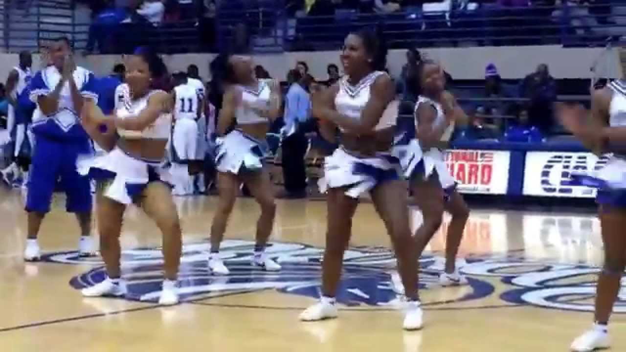 Cheer Phi Smoov Performance during FSU vs Bowie State Men's Basketball ...