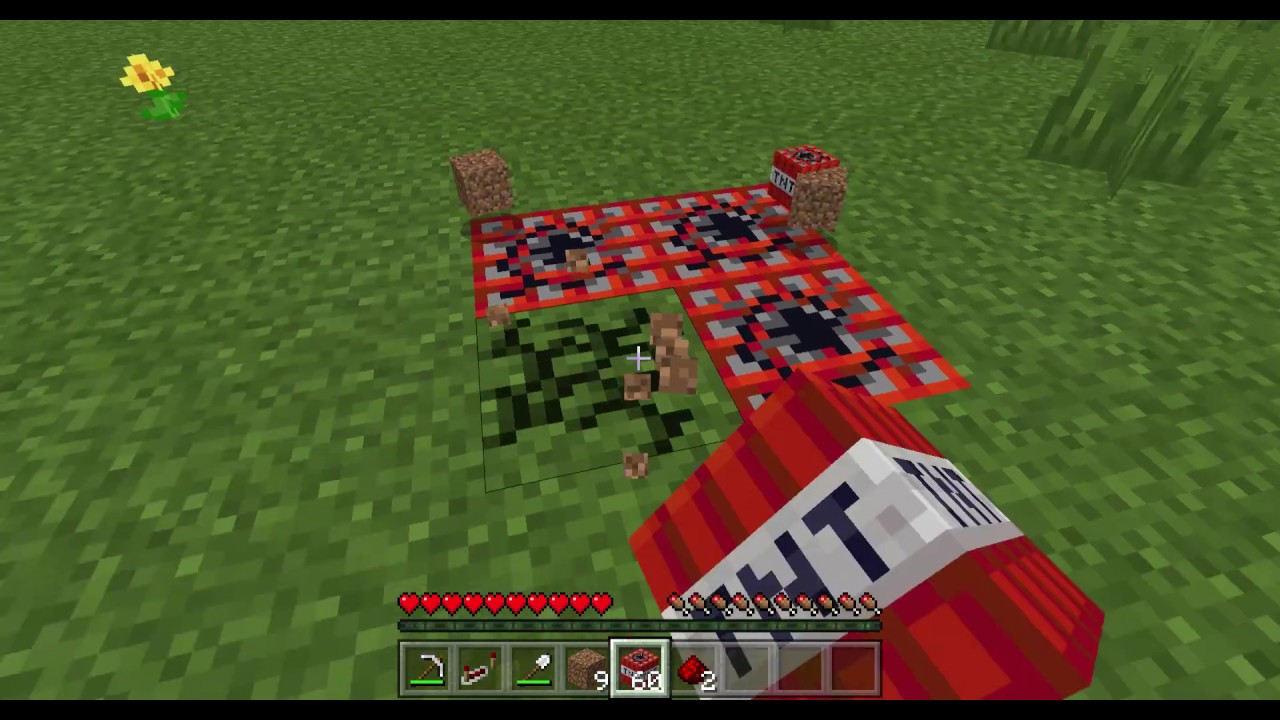 Minecraft: How to make a time bomb - YouTube