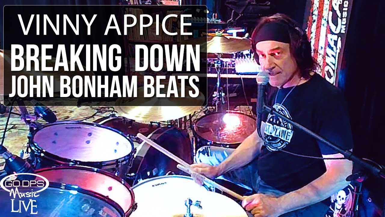 Vinny Appice Breaks Down John Bonham's Drumming - (Highlight) Behind ...