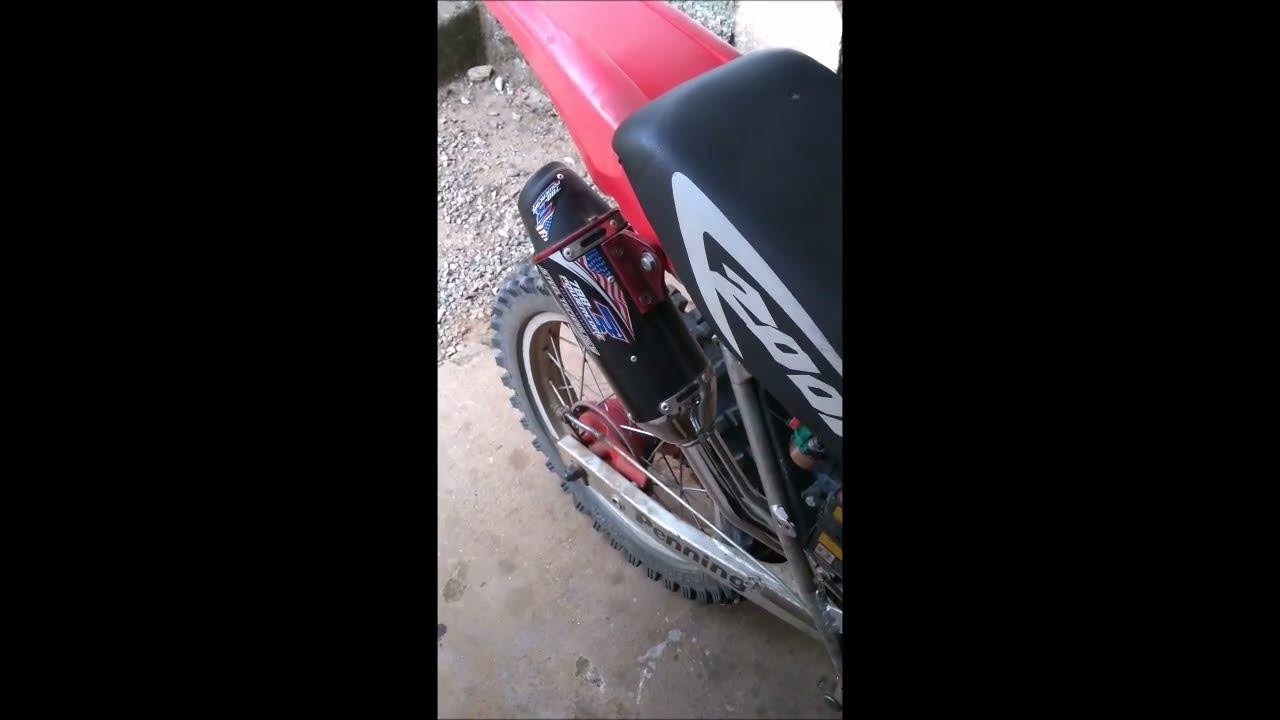 Power Core 3 da CRF na XR200 - YouTube