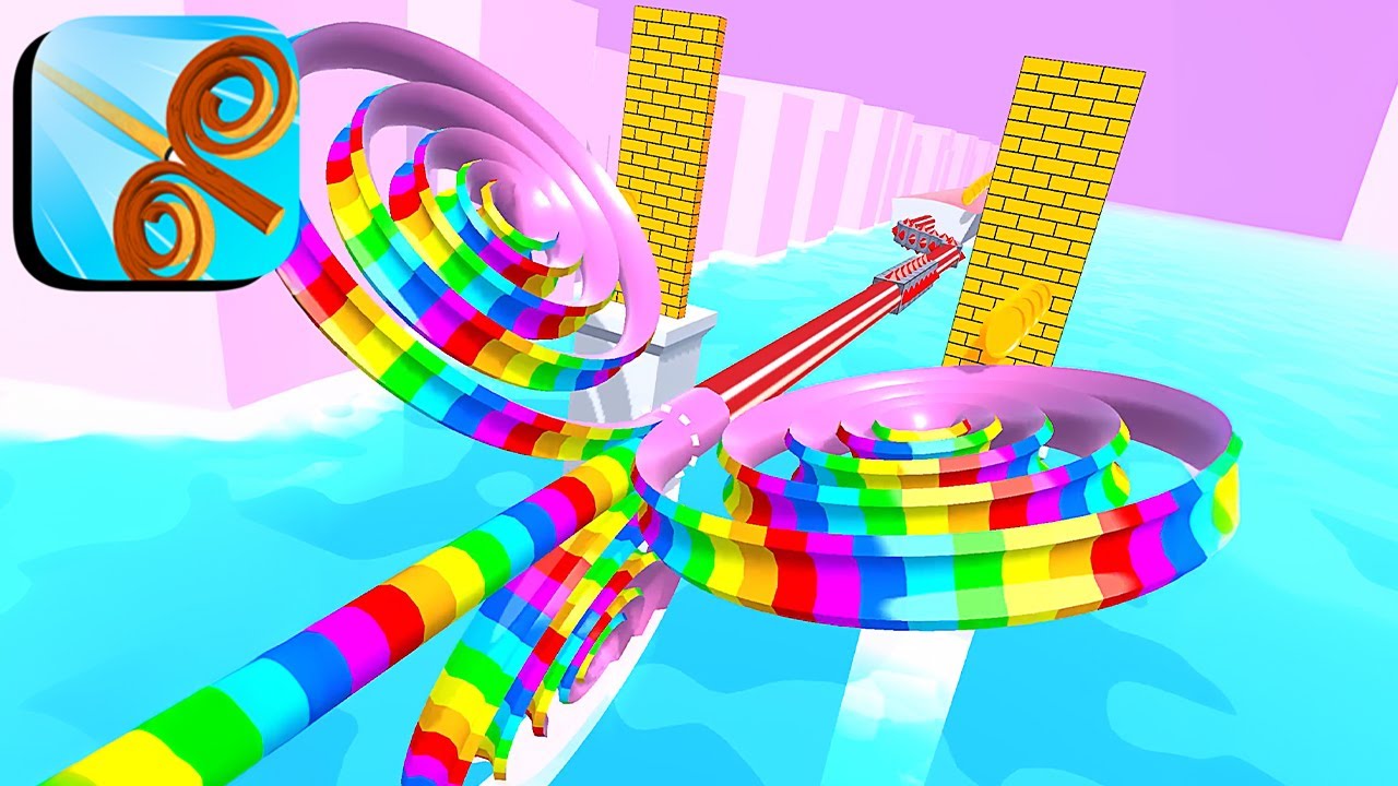 Spiral Rider - All Levels Gameplay Android,ios (Levels 383-384) - YouTube