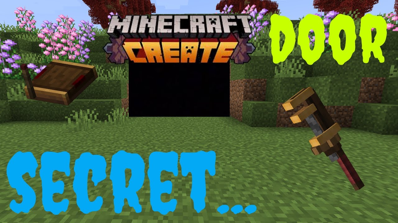 we built a secret door with create mod season 1 episode 5 - YouTube