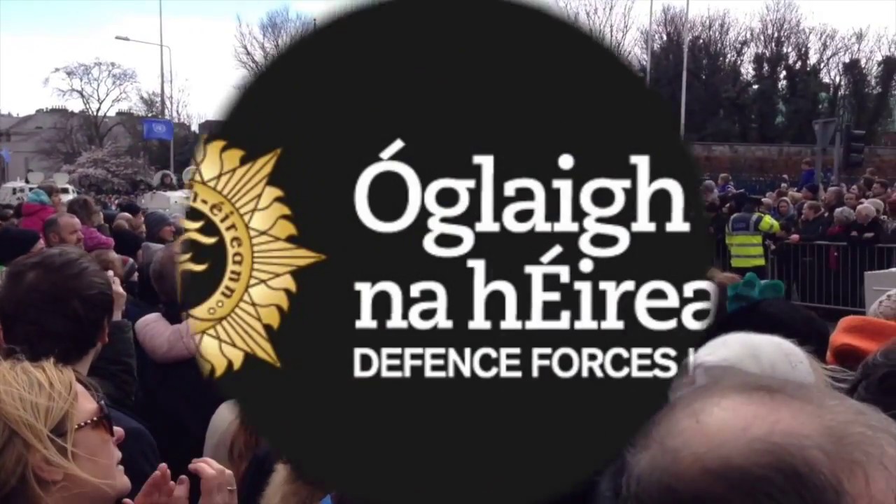 1916 Centenary Celebrations - Irish Defence Forces Parade 27th March ...