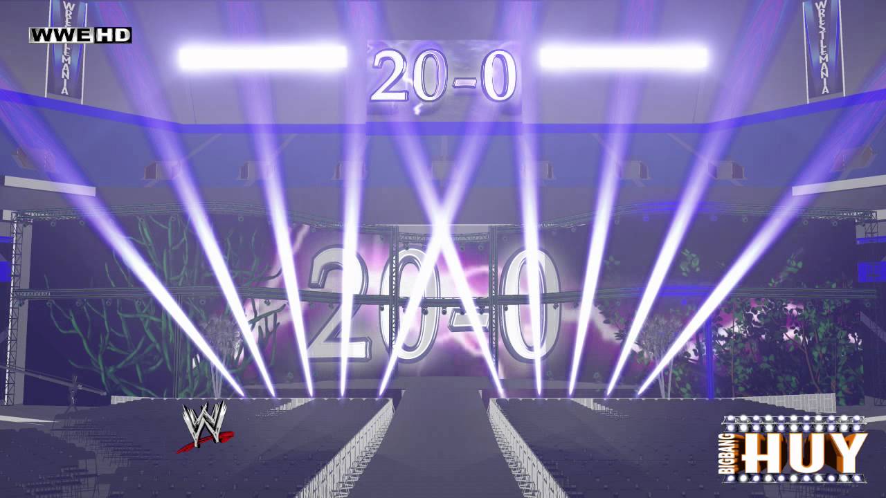Wrestlemania 28: The Undertaker's 20-0 Victory Pyro - YouTube