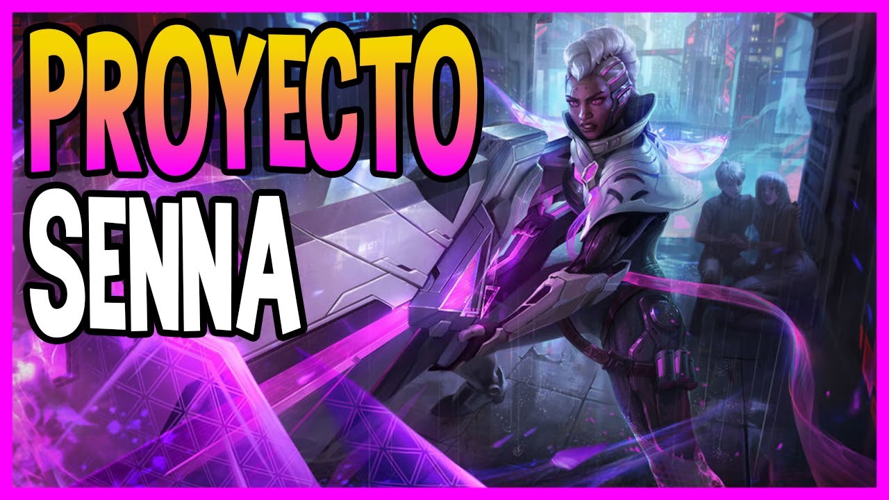 SKIN de PROYECTO Senna | League of Legends - YouTube