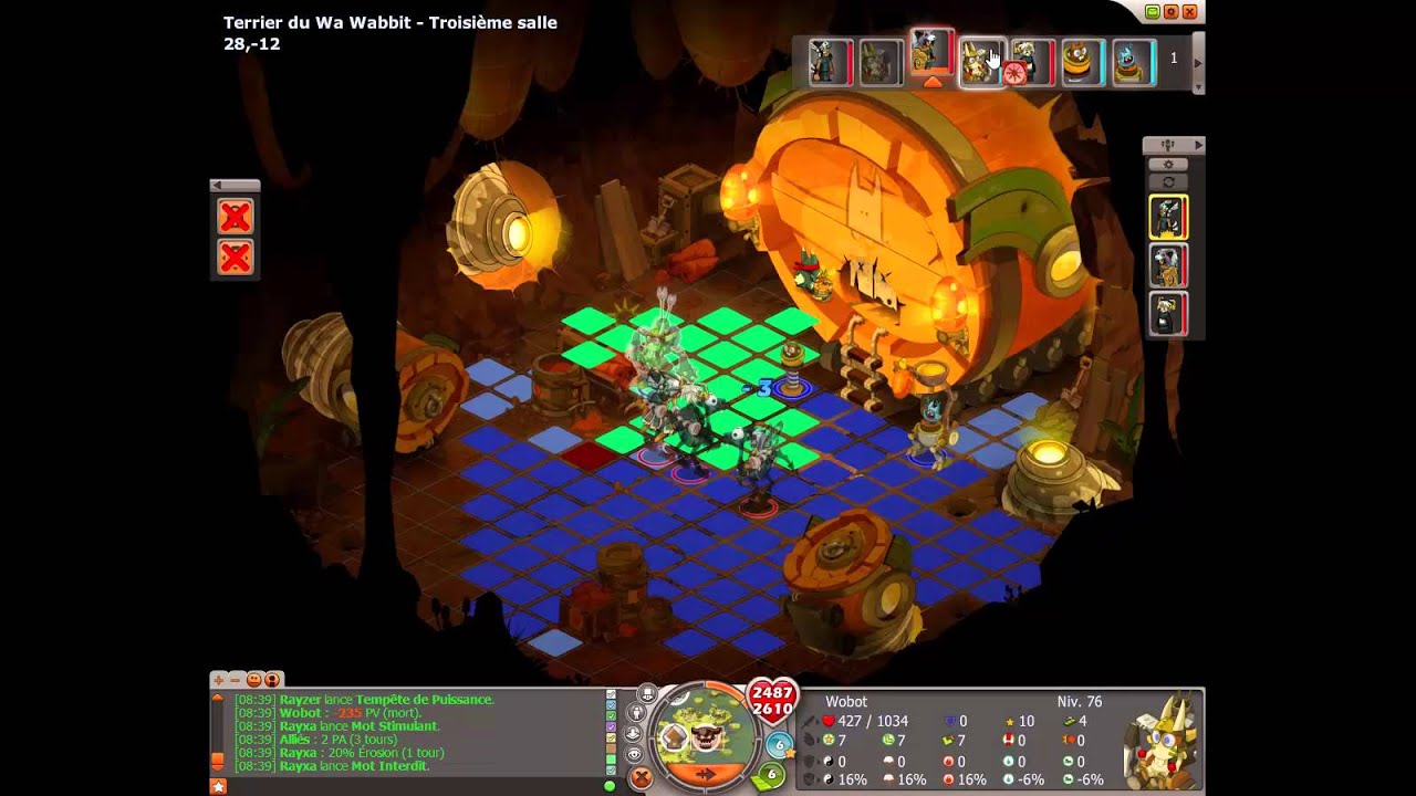 Tutos Donjons Dofus #25 : Le Terrier du Wa Wabbit - YouTube