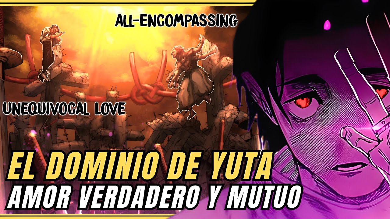 EL HEREDERO DEL INFINITO! 💥💍 YUTA Expansion de Dominio y sus Tecnicas ...