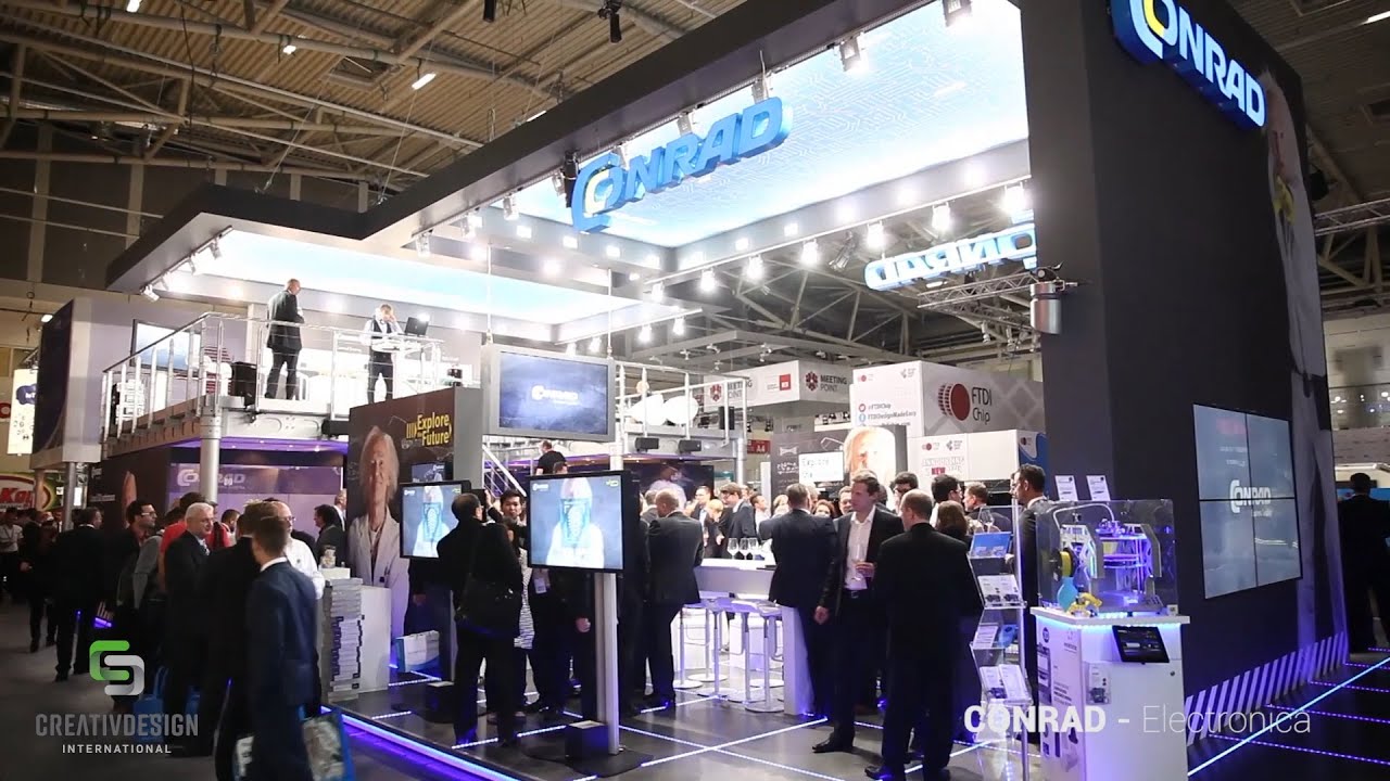 Conrad - Electronica Messe Munich Trade Fair - YouTube