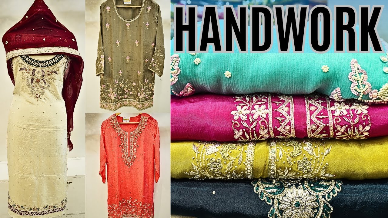 Dabka Embroidery Suit | Latest Suits Design For Women | Lucknow ...