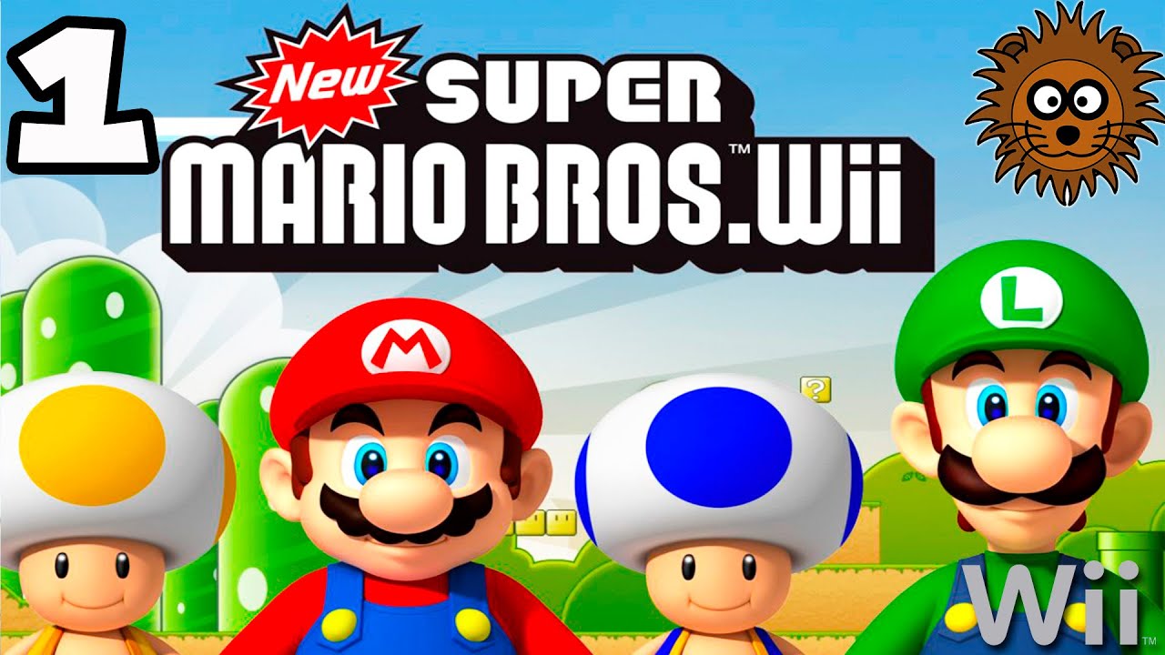 New Super Mario Bros Wii en Español Parte 1 - Nintendo Wii - YouTube