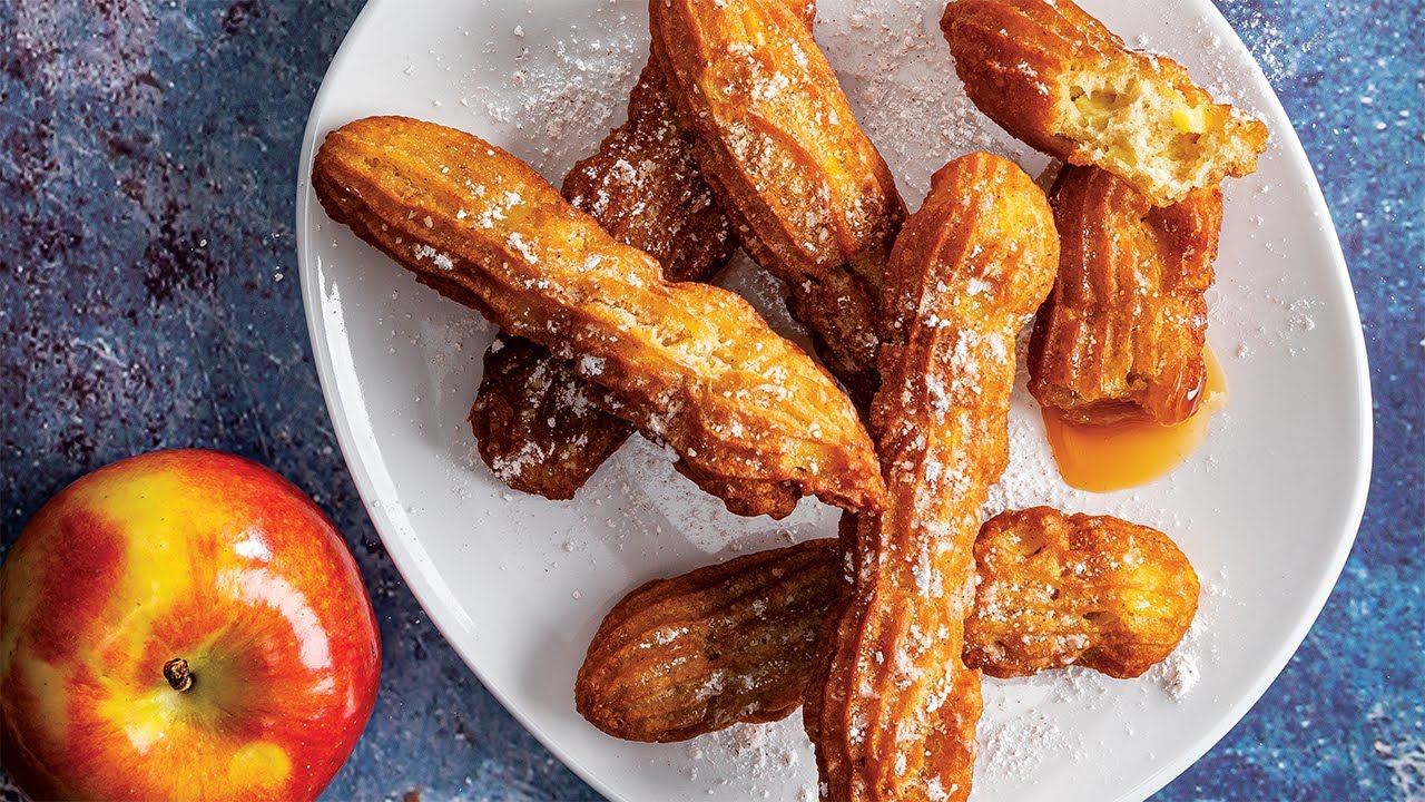 Air Fryer Apple Churros - YouTube